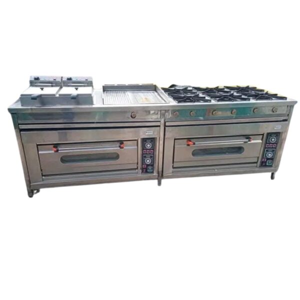 Combined Gas & Electric Cooking Unit - Shinekitchenware