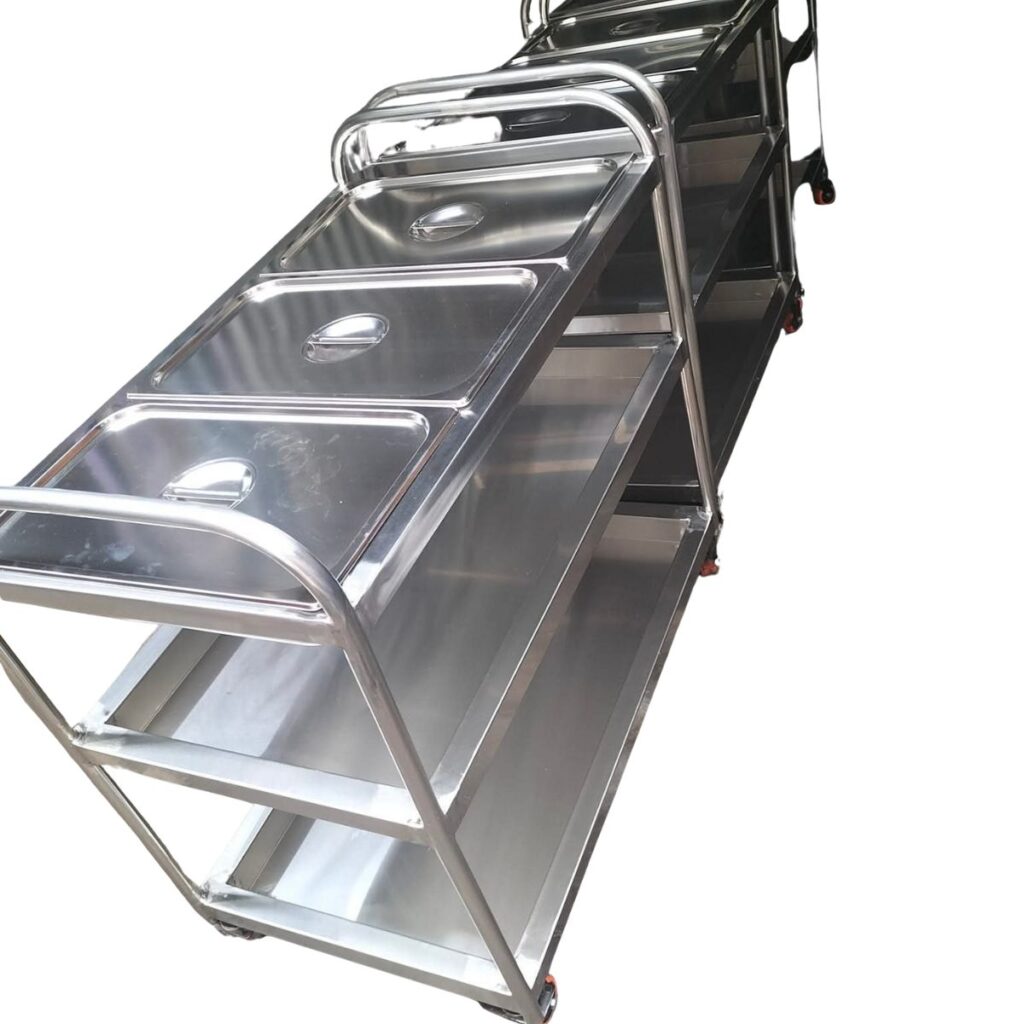 Portable Food Trolley - Shinekitchenware