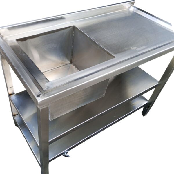Stainless Steel Single Sink - Shinekitchenware