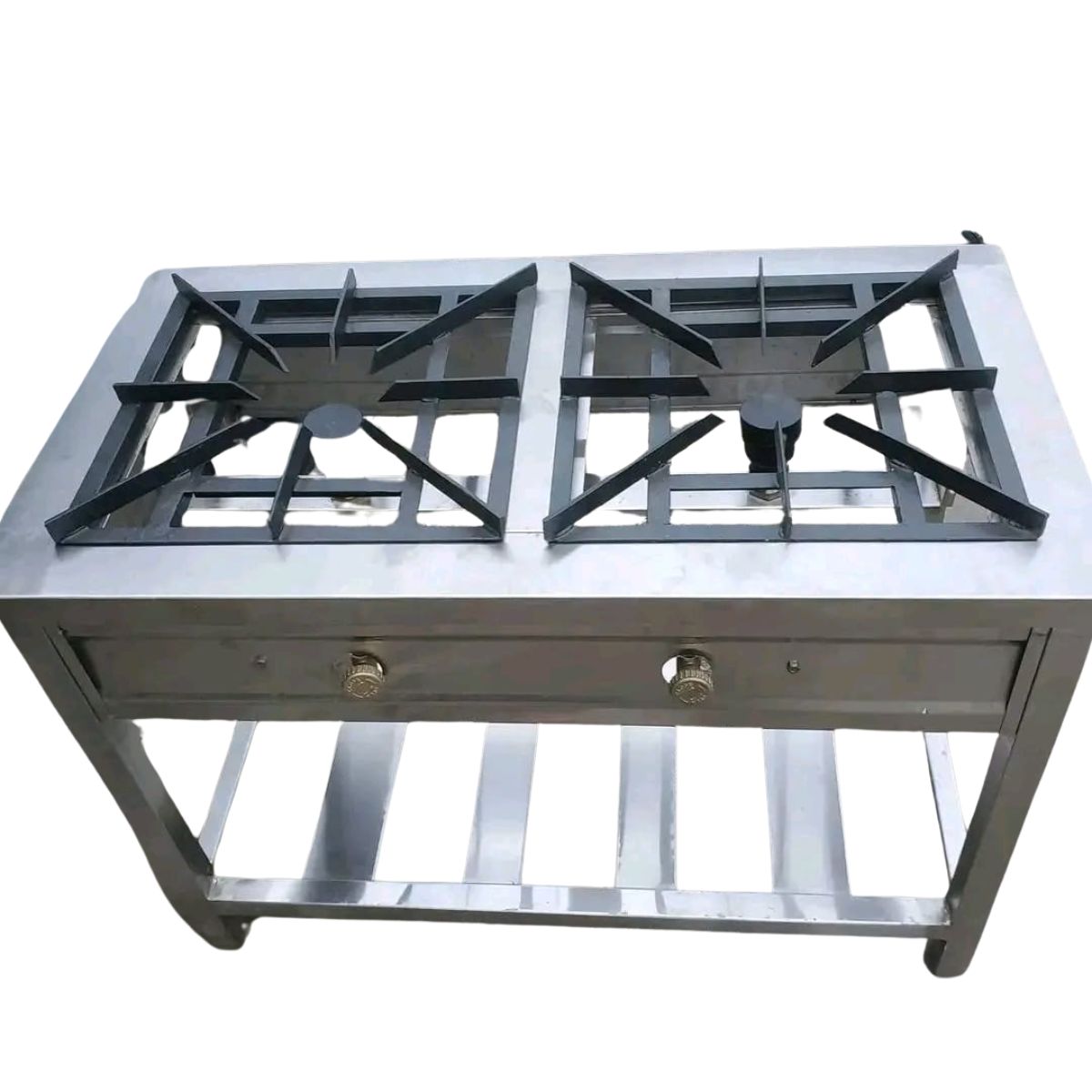 High Pressure Two-Burner Gas Cooker - Shinekitchenware